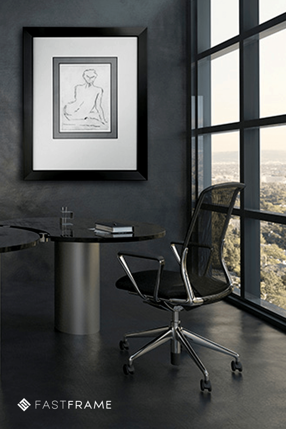 Office Makeover: Impress Clients and Staff using Custom Framing – FastFrame