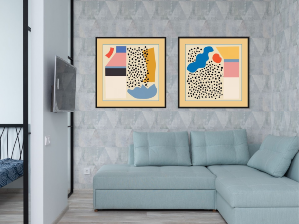 How to Hang Art on Wallpaper – FastFrame